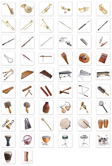 Láminas De Instrumentos Musicales Imagui