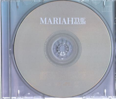 Encarte Mariah Carey The Ballads Encartes Pop