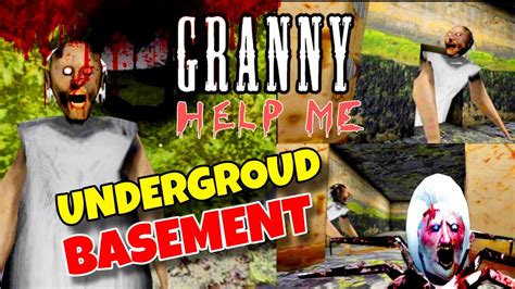 Granny Sewer Escape Chapter One Gameplay Hindi How To Escape From Grannies House Very Easily