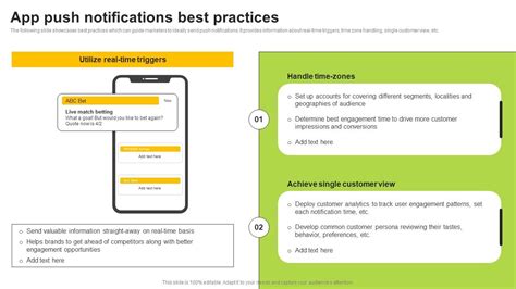 Permission Based Advertising App Push Notifications Best Practices Mkt Ss V Ppt Presentation