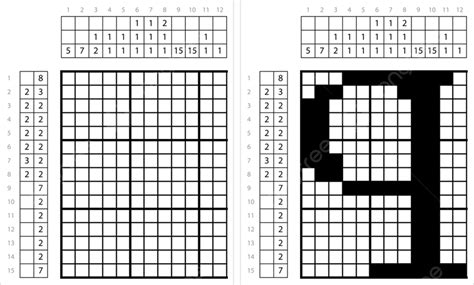 Alphabet Q Lowercase Nonogram Pixel Art Square Q Number Png And