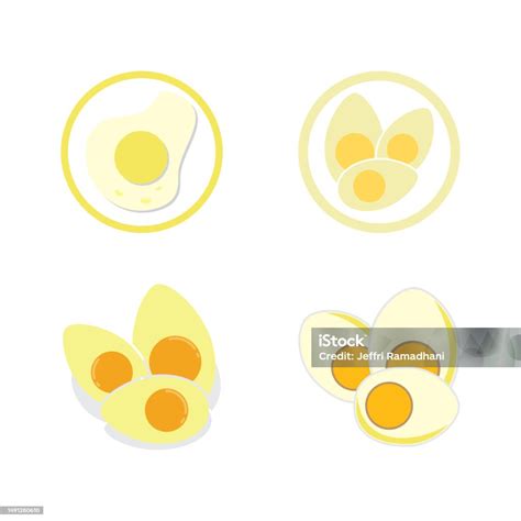 Icône Du Logo Des Œufs De Poule Et Vecteur Symbole Vecteurs Libres De