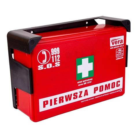 Apteczka pierwszej pomocy z wyposażeniem Vera DIN 13157 PLUS Apteczki