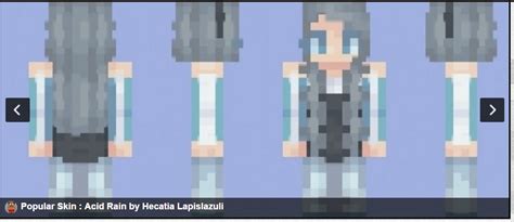 Acid Rain Popreel Minecraft Skin
