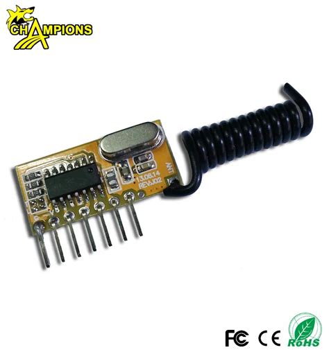 Superheterodyne 433 Mhz Rf 수신기 모듈 키트 433 Mhz 리모콘 Buy 5v Rf 무선 수신기 모듈