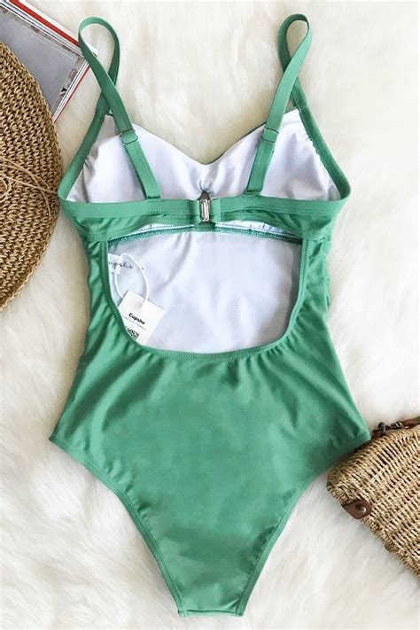 Drop Armhole Backless One Piece Swimsuit Artofit