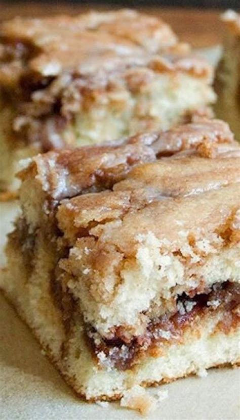 Cinnamon Roll Swirl Coffee Cake Download Recipe Pdf Etsy