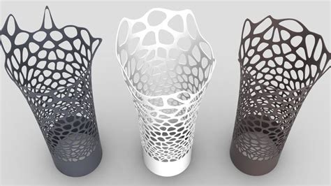 088 Voronoi Pattern Floor Lampshade Rhino Grasshopper Tutorial