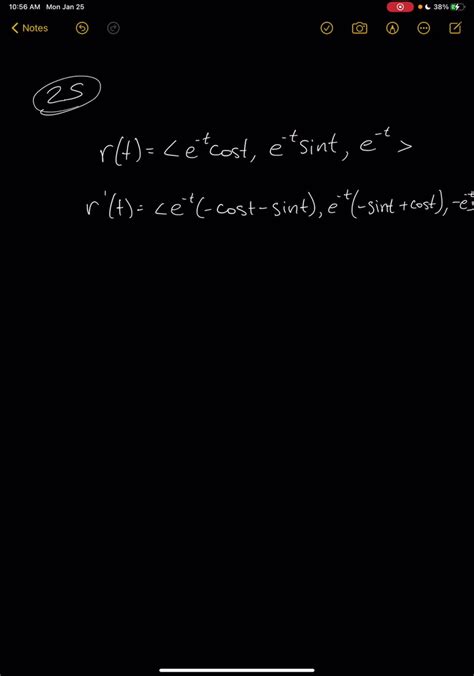 Solved Find Parametric Equations For The Tangent Line To The Curve With