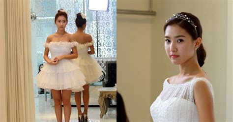 김소은 미니 웨딩드레스 공개 아찔 각선미