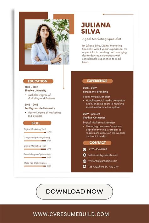 Marketing Cv Examples Marketing Manager Resume Artofit