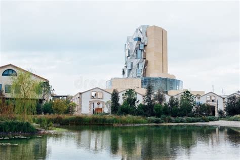 Frank Gehry Twisting Tower In Luma Arles Cultural Centre Editorial