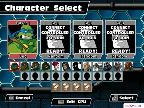 دانلود بازی لاک پشت های نینجا 3 Teenage Mutant Ninja Turtles نسخه