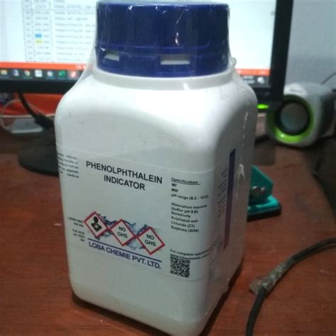 Jual Phenolphtalein Indicator Loba Chemie Kota Depok Multichem Tokopedia