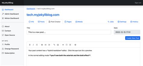 GitHub Symkat MyJekyllBlog This Is A Multi User CMS And Hosting Platform For Jekyll Blogs