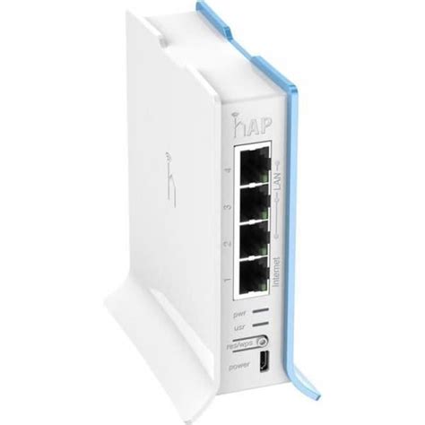 Mikrotik Hap Lite Tc Router Rb941 2nd Tc Ethernet 2 4 Ghz 300 Mbits S Blå Vit Cdon