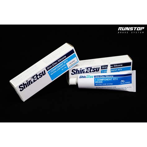 Shin Etsu Silicone Runstop ปะเก็นเหลวสีดำ ขนาด100กรัม ของแท้100