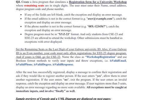 Solved Q1 Using Only The Main Method Write A Java Chegg