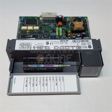 Allen Bradley 1746 NIO4V Analog Combination Module Webpartsonline