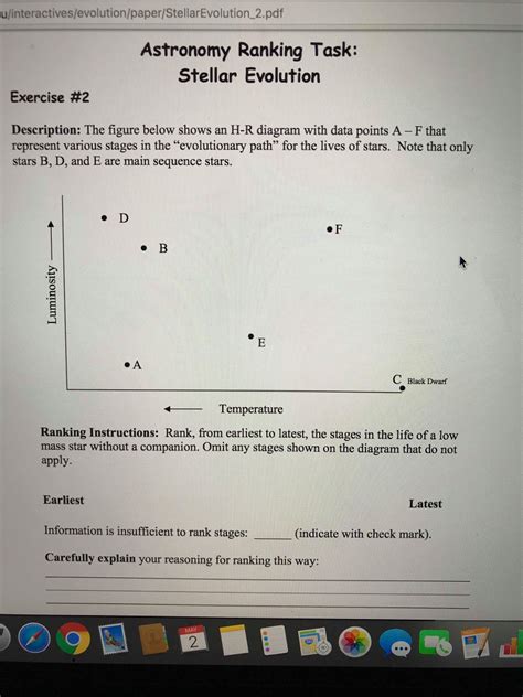 Solved C Ranking Instructions Rank From Earliest To Chegg