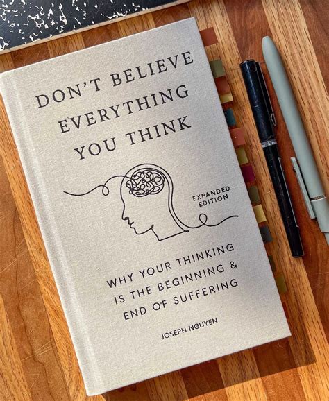 Don T Believe Everything You Think Expanded Edition Book By Joseph Nguyen Official