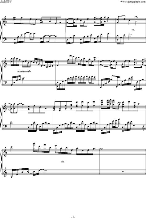 Yiruma 钢琴谱 五线谱