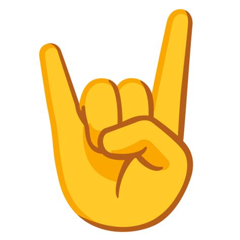 🤘 Sign Of The Horns Emoji