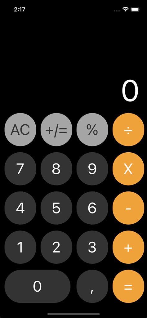 Github Vnylbscr Rn Ios Calculator
