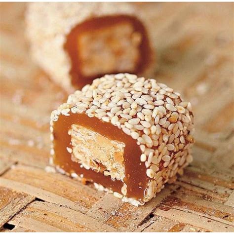 槟城潮州传统著名鸭颈芝麻花生贡明糖麻糬薯 Penang Teow Chew Teochew Gula Lemak Lenga Kacang Bijian Peanut Sesame Soft