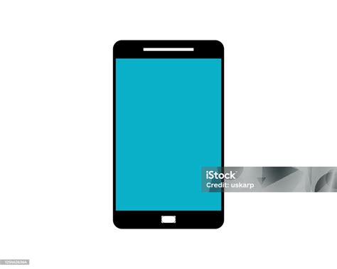 웹 그래픽 및 모바일 디자인을 위한 현대적인 플랫 스타일의 스마트폰 아이콘 벡터 0명에 대한 스톡 벡터 아트 및 기타 이미지 0명 디자인 메시지 Istock