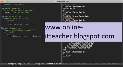 Introduction Of Lisp Programing Language