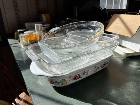 Pyrex Baking Dishes Utensils Pots And Pans Misc Kitchenware Baer