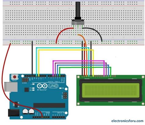 Lcd 16x2 Pinout Commands And Displaying Custom Character Arduino