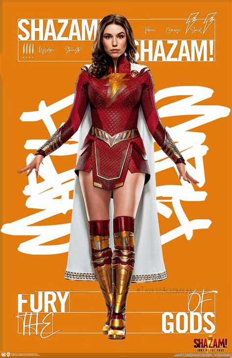 Mary Bromfield New Poster For Shazam Fury Of The Gods Rdccinematic