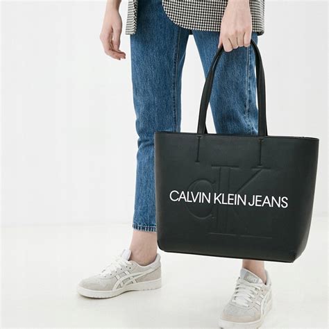 Купить Сумка Calvin Klein Jeans, женская сумочка, черный: отзывы, фото ...