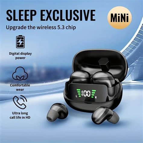Tai Nghe Không Dây Mini Vô Hình Nhỏ Nghe Nhạc Thể Thao Chạy HD Chất