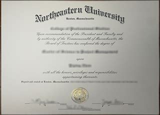 Northeastern University Diploma Certificate Buy NU Bachelor Degree