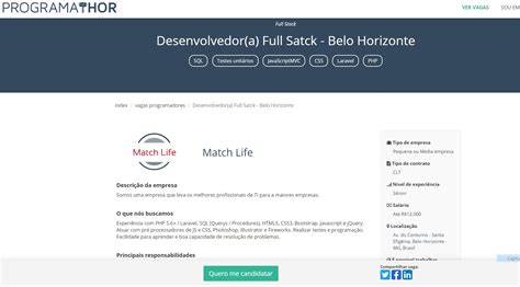 Criar Uma Vaga De Programador Atrativa Blog ProgramaThor