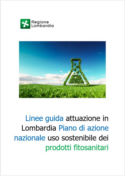 Linee Guida Piano Di Azione Nazionale Uso Sostenibile Prodotti Fitosanitari RL