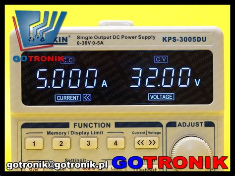KPS 3005DU Laboratoryjny Zasilacz Zhaoxin Programowalny USB 0 30V 5A