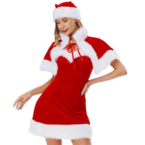 Lovely Red Christmas Mini Holiday Dress Xt22538