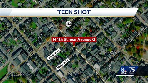 Teenager Shot In Lancaster County Pa