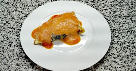 Calzone De Espinacas Y Champiñón Receta De Delicias De Alicia Cookpad
