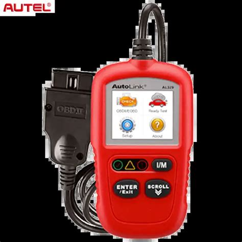 Autel Autolink Al329 Obd2 Eobd Handheld Code Reader Keys 4 Less
