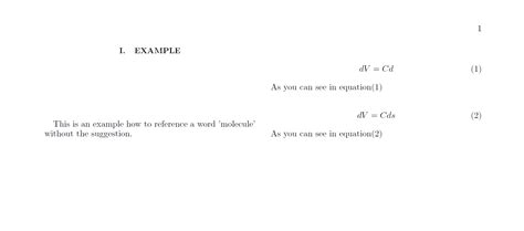 Labels How To Make In RevTex Format A Reference For A Specific Word TeX LaTeX Stack Exchange