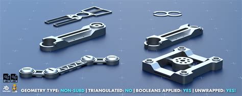 Factory Greeble Kitbash Pack 6 125 Models Superhive Formerly