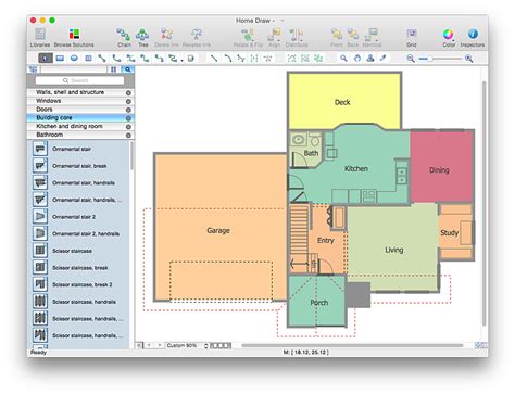Create A Visio Floor Plan ConceptDraw HelpDesk