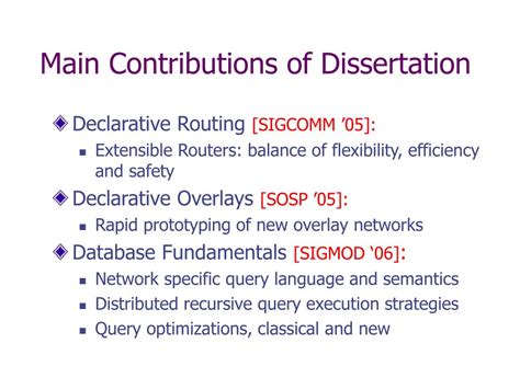 ppt the design and implementation of declarative networks powerpoint
