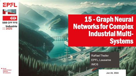 graph neural networks for complex industrial multi systems ‒ imos ‐ epfl