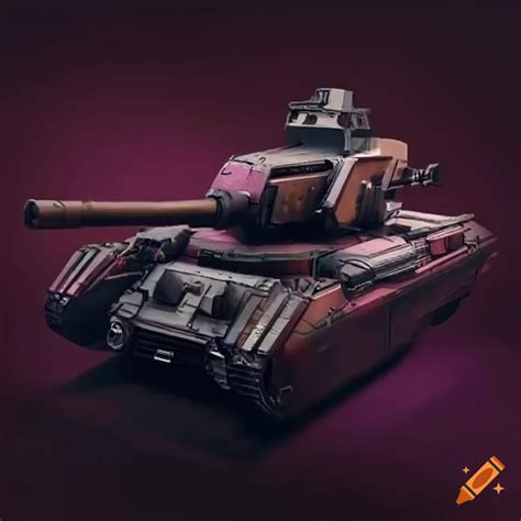 Image Of An Evil Sci Fi Tank On Craiyon